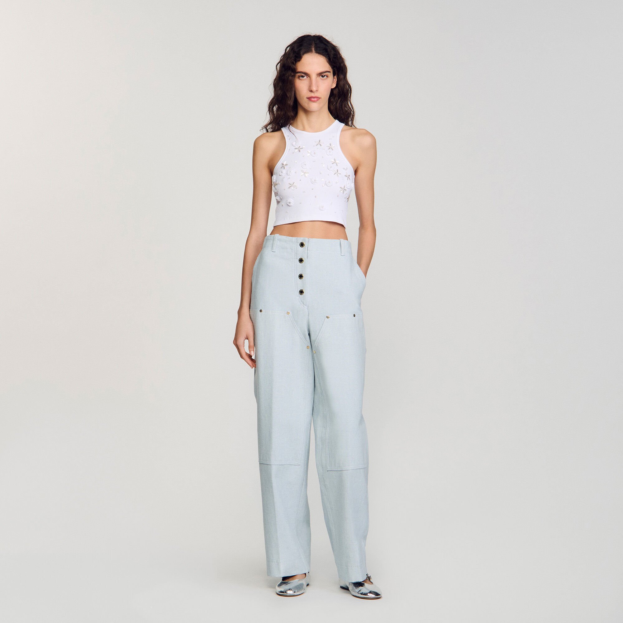 Printed T-shirts for women | Sandro Paris Printed T-shirts for women | Sandro Paris